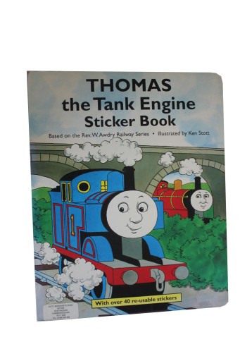 Thomas the Tank Engine Sticker Book Ken Stott Książki dla dzieci ...