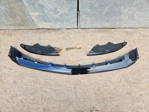 MERCEDES SL W231 LIFT AMG SPOILER DOKŁADKA ZDERZAKA PRZÓD KOMPLET ...