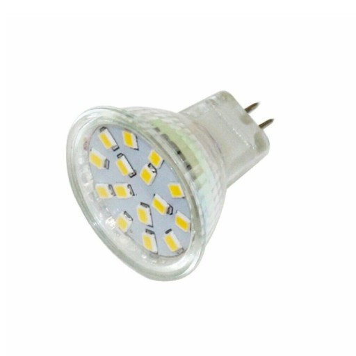 Żarówka Led MR11 GU4 12V 24V 15SMD Ciepła Biel Kamper Przyczepa Łódź 3W ... Żarówka Led MR11 GU4 12V 24V 15SMD Ciepła Biel Kamper Przyczepa Łódź 3W ...
