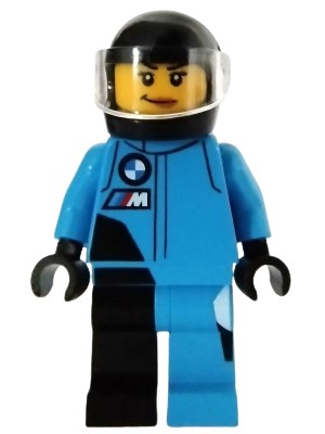 LEGO SC sc110 BMW M4 GT3 Driver Kierowca minifigurka NOWA • Cena ...