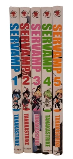 Servamp tom 1-5 Tanakastrike (16199333606) | Komiks Allegro