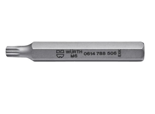 WURTH Bit XZN M8 wielozębny 10 mm DL.75MM (4038898907381) • Cena ...