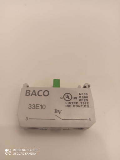 BACO STYK 33E10 (3245062238955) • Cena, Opinie • Wyłączniki i krańcówki ...