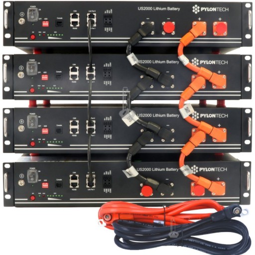 Magazyn Energii PYLONTECH 48V US2000C 2.4 kWh • Cena, Opinie • Fotowoltaika 13552465419 • Allegro