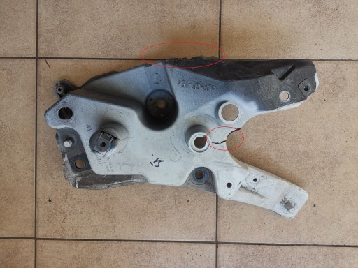 VOLVO XC60 II MOCOWANIE WSPORNIK BŁOTNIKA LEWE za 100.00PLN z ...