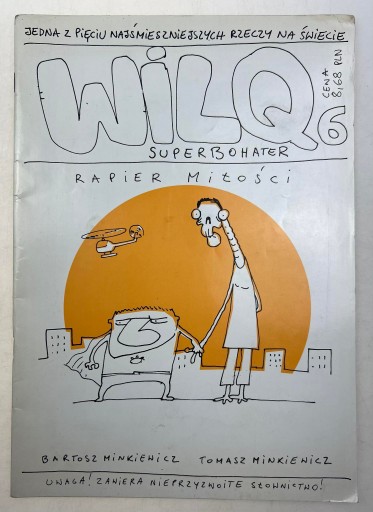 Wilq superbohater Rapier miłości (15535374988) | Komiks Allegro