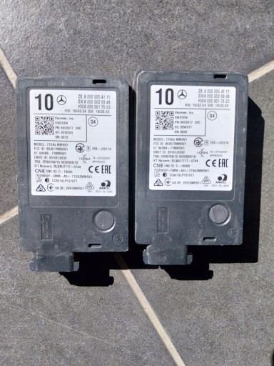 MERCEDES W177 RADAR DISTRONIC MODUL SENSOR ACC 20R A0009054111 MERC 006 ...