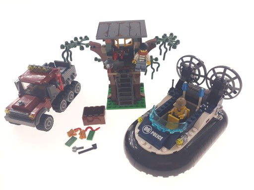Lego City 60071 Hovercraft Arrest (5702015350600) • Cena, Opinie • City ...