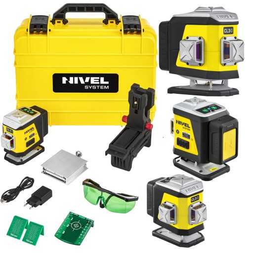 LASER KRZYŻOWY ZIELONY NIVEL SYSTEM CL3G ZESTAW (5907440786172) • Cena ...