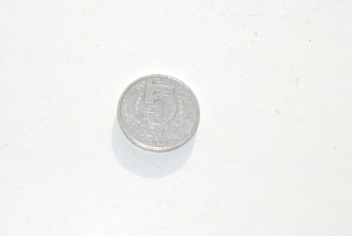 Stara moneta 5 fenigów pfennig 1968 Niemcy NRD unikat antyk 14556379437 ... Stara moneta 5 fenigów pfennig 1968 Niemcy NRD unikat antyk 14556379437 ...