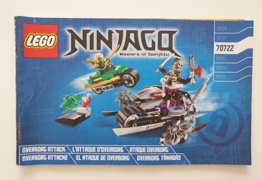 Instrukcja Lego Ninjago 70722 OverBorg Attack • Cena, Opinie • Mieszane ...
