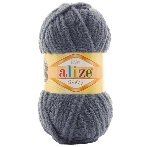 Alize Baby Softy 87 Fonal / sötétszürke za 690.00HUF-ért - Allegro
