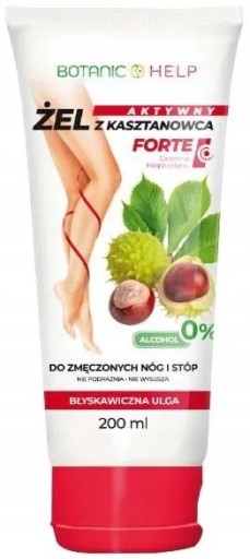ŻEL Z KASZTANOWCA FORTE żylaki BotanicHelp 200 ml (5905669005111) • Cena, Opinie • Kremy i maści ...