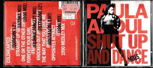 Płyta CD Paula Abdul - Shut Up And Dance (The Dance Mixes) 1990 I ...