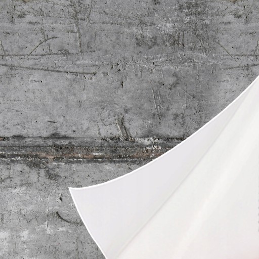 TAPETA SAMOPRZYLEPNA W ROLCE TYNK BETON SZARY DO SALONU SYPIALNI 3D 4 ...