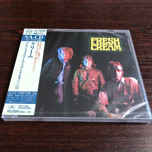 CREAM Fresh Cream SHM SACD JAPAN Clapton nowa 12829037806 - Sklepy ...