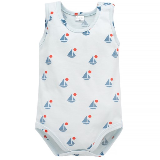 PINOKIO VÁLLPÁNTOS BODY SAILOR KÉK CSÓNAK za 3470.00HUF-ért - Allegro