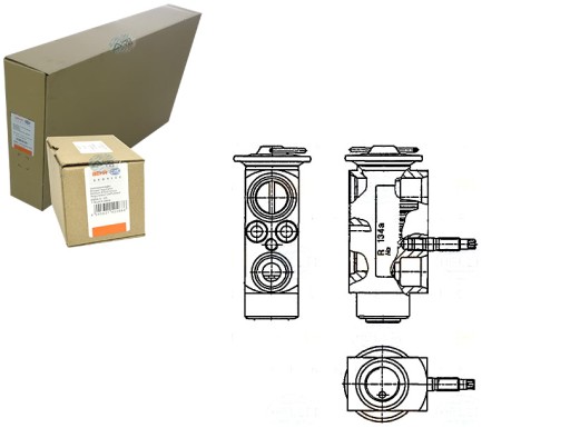 BEHR HELLA ZAWÓR ROZPRĘŻNY - UKŁAD KLIMATYZACJI 64 za 154.65PLN z Raba ...
