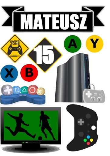 PAPIER FOTOGRAFICZNY SKROBIOWY KONSOLA GRACZ A4 (5906146227859) • Cena, Opinie • Dekoracje ...