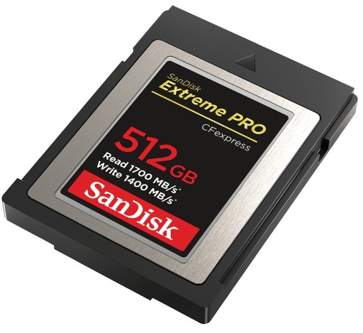 Sandisk CFexpress 512GB Extreme Pre pamäťová karta za 147.49EUR - Allegro