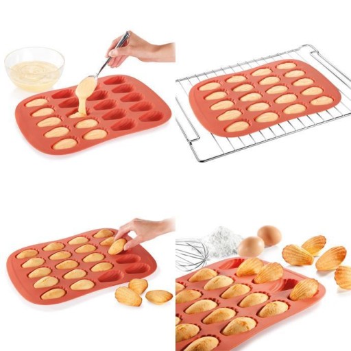 TESCOMA FORMA NA MAGDALENKI CIASTKA MUSZELKI 20szt (8595028490725 ...