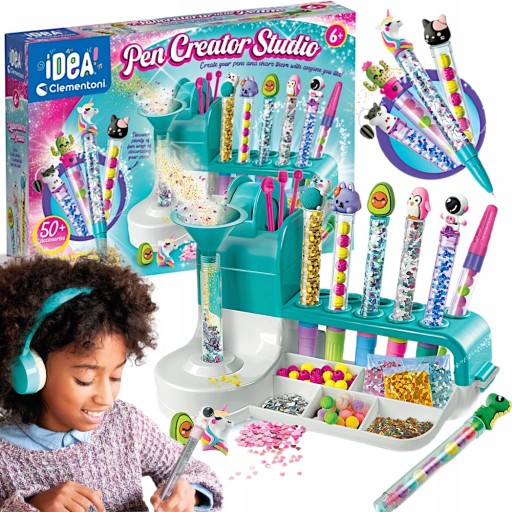 ZESTAW KREATYWNY ART FABRYKA DŁUGOPISÓW DIY PEN CREATOR STUDIO ...