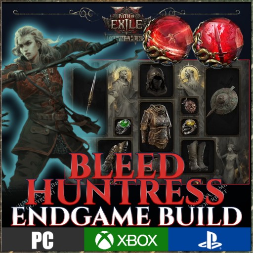 Path Of Exile 2 Huntress Build BLEED RAKE ENDGAME GEAR POE2 - Stan: 149 ...