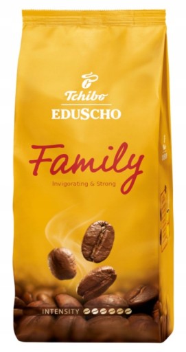 Tchibo Eduscho Family kawa ziarnista 1kg 15387276511 - Allegro.pl
