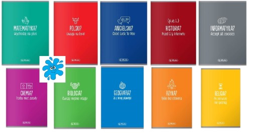 Zestaw różnych zeszytów A5 Herlitz 60 kartek (5905475321535) • Cena ...