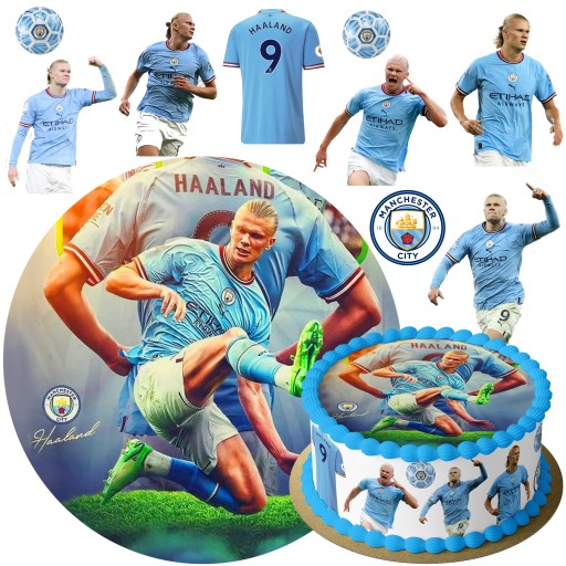 OPŁATEK NA TORT HAALAND HALAND MANCHESTER CITY • Cena, Opinie ...