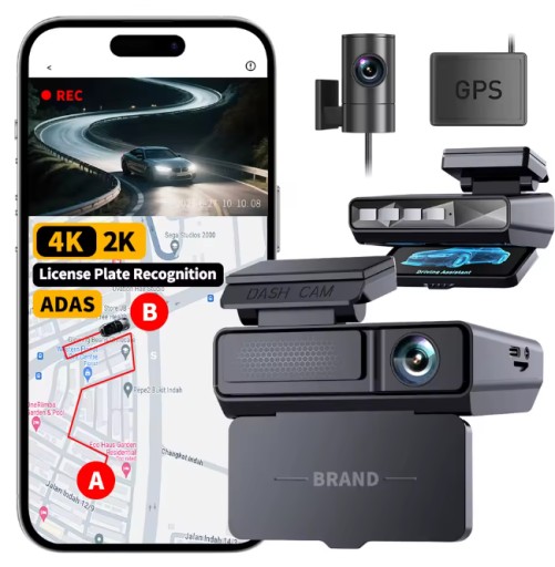KAMERA SAMOCHODOWA 4K+2K SONY STARVIS WDR GPS ADAS WIDEOREJESTRATOR PL 5902906736494 za 439 ...