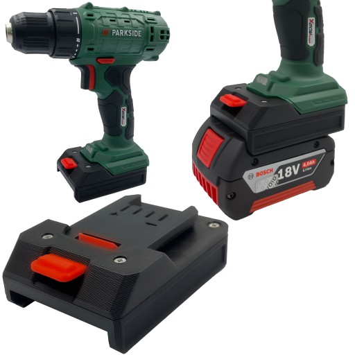 Adaptér z baterie BOSCH 18V pro PARKSIDE X20V za 512 Kč - Allegro