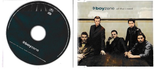 Płyta CD Boyzone - All That I Need ___________________ 13901648524 ...
