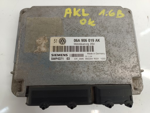 KOMPUTE STEROWNIK SILNIKA A3 8 LIFT GOLF IV LEON I za 100.00PLN z Stara ...