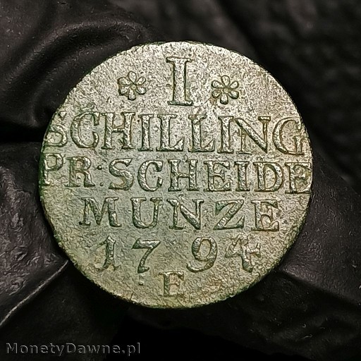 1 shilling 1794, Poroszország, II. Frigyes Vilmos za 5475.00HUF-ért ...