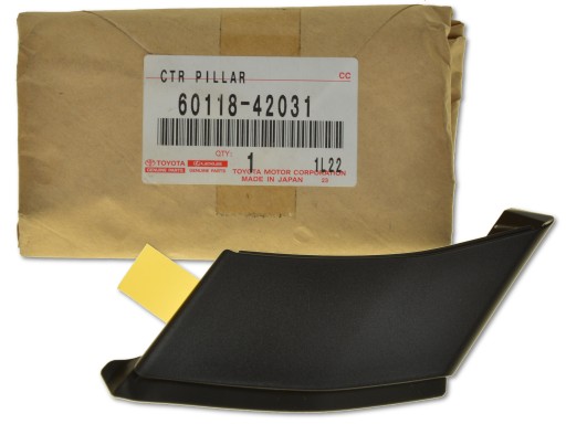 ZAŚLEPKA NAKŁADKA SŁUPKA DACHU LEWY PRZÓD 60118-42031 ORYGINAŁ TOYOTA ...