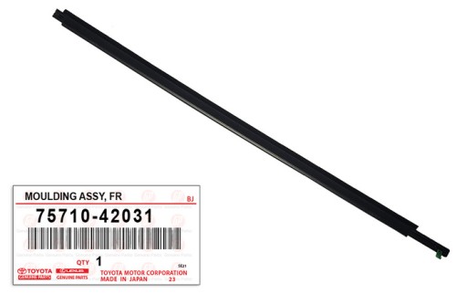 TOYOTA RAV4 05-12 USZCZELKA SZYBY DRZWI PRZÓD PRAWA 7571042031 ORYGINAŁ ... TOYOTA RAV4 05-12 USZCZELKA SZYBY DRZWI PRZÓD PRAWA 7571042031 ORYGINAŁ ...