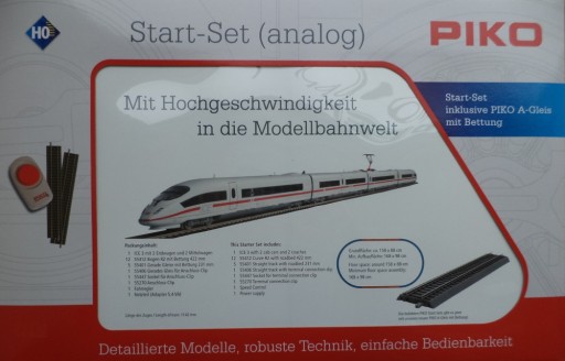 Zestaw startowy pociąg ICE 3, Piko 57196 (4015615571964) • Cena, Opinie ...