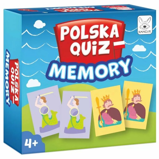 Polska Quiz Memory GRA PLANSZOWA Edukacyjna PLANSZÓWKA dla Trzy LATKA ...