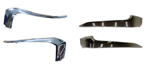 MITSUBISHI L200 18 - LISTWY ZDERZAKA KMPL 4 SZTUKI 6407A337 za 790 zł z ...