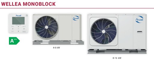 Pompa ciepła Airwell Wella Monoblock 8 kW - montaż (AW-WHPMA08-H91 ...