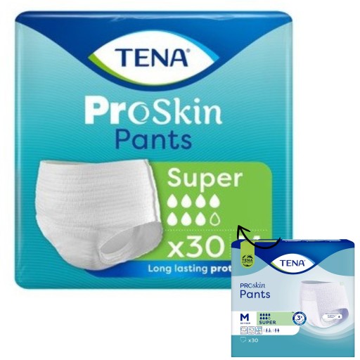 Nedvszívó bugyi TENA Pants Super M pelenkabugyi felnőtt pelenka za ...