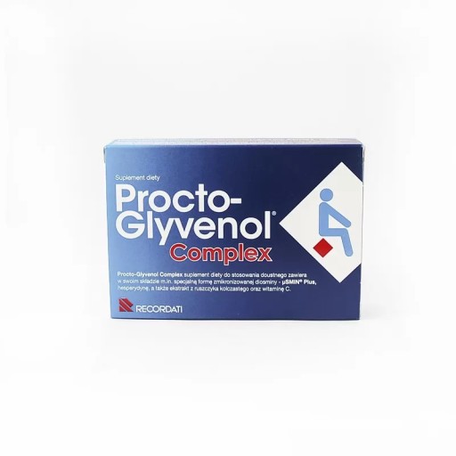 Procto-Glyvenol complex 30 tabletek (5907587609242) • Cena, Opinie ...