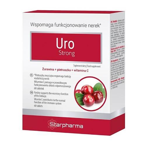 Uro Strong, 60 tabletek (5902989933650) • Cena, Opinie • Odporność ...