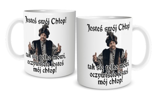 KUBEK JESTEŚ SWÓJ CHŁOP SERIAL 1670 MÓJ CHŁOP • Cena, Opinie • Zabawne gadżety 15296689426 • Allegro