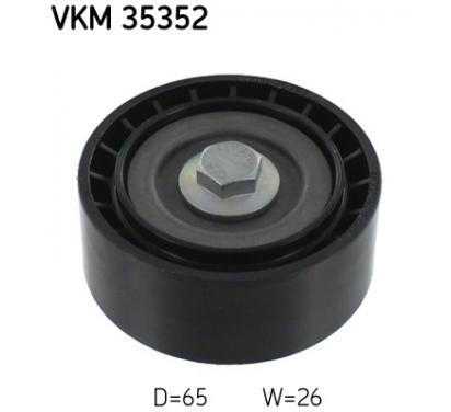 ROLKA PROWADZĄCA PASKA WIELOROWKOWEGO VKM 35352 VKM 35352 za 71 zł z ...