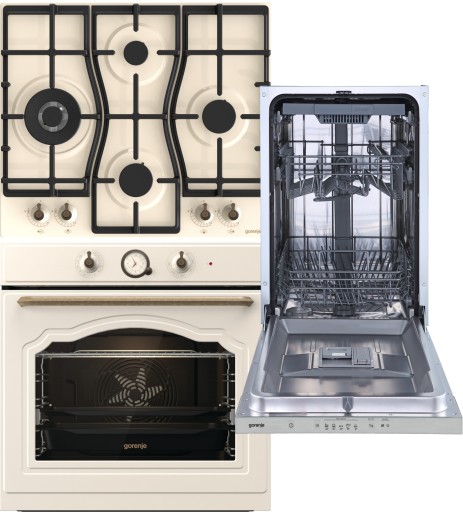 Retro Classico piekarnik + płyta + zmywarka - Sklep, Opinie, Cena w Allegro