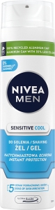 NIVEA MEN ZEL DO GOLENIA 200ML SENSITIVE COOL (5900017065434) • Cena, Opinie • Pianki, żele ...