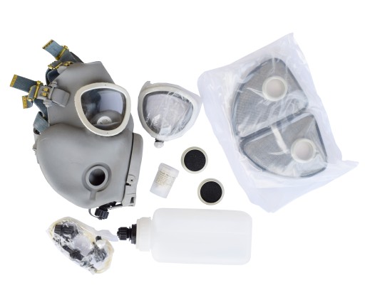 maska wojskowa przeciwgazowa MP-4 Buldog z bidonem NOWA KOMPLETNA MP4 14885510223 - Allegro.pl