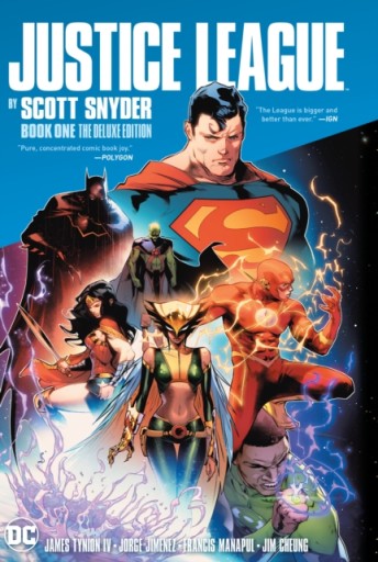 TD2: JUSTICE LEAGUE BY SCOTT SNYDER DELUXE KIADÁS, (9781401295219) • Ár ...